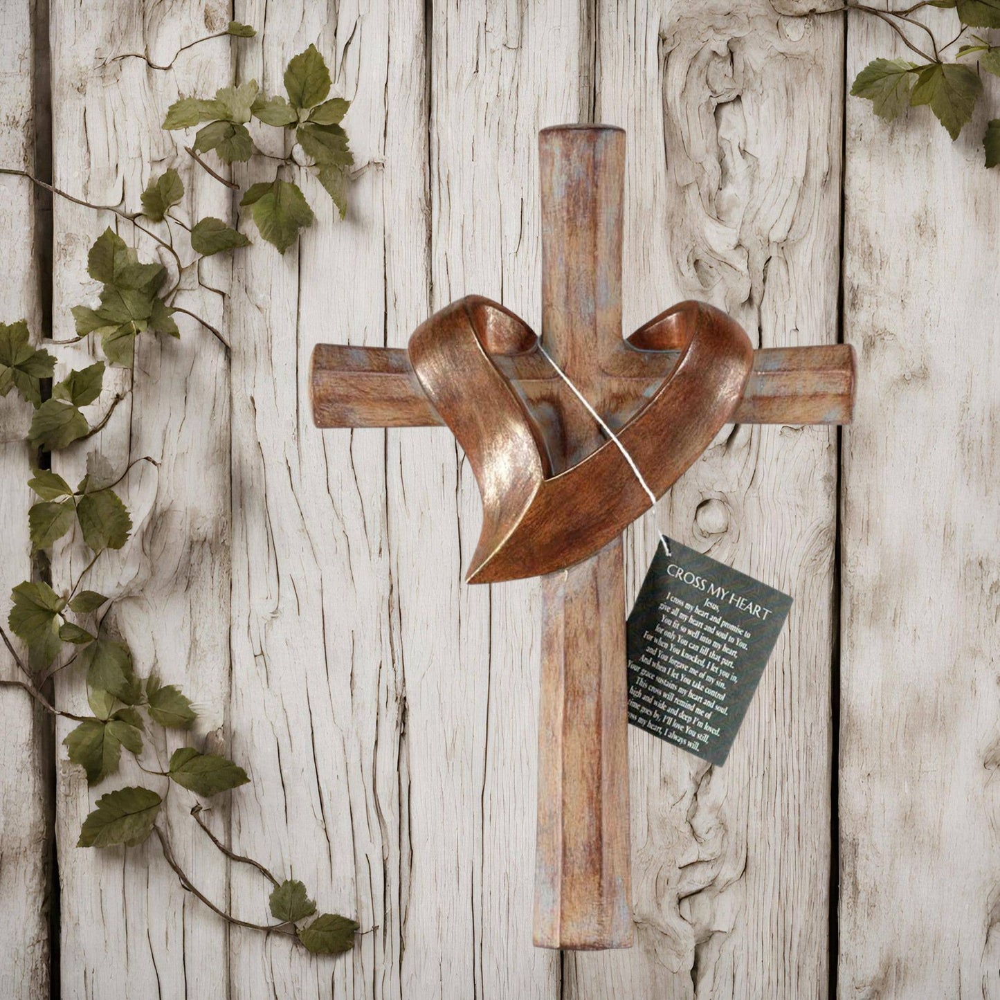Jesus I Cross My Heart Wall Cross – kychristianstore